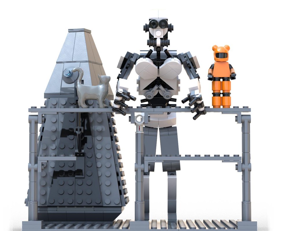 LEGO MOC Three Robots - Love Death & Robots by NasqBrick | Rebrickable ...