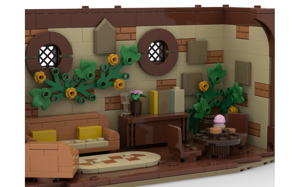 LEGO MOC Common Room- Badger by witchcraftandlego | Rebrickable - Build ...