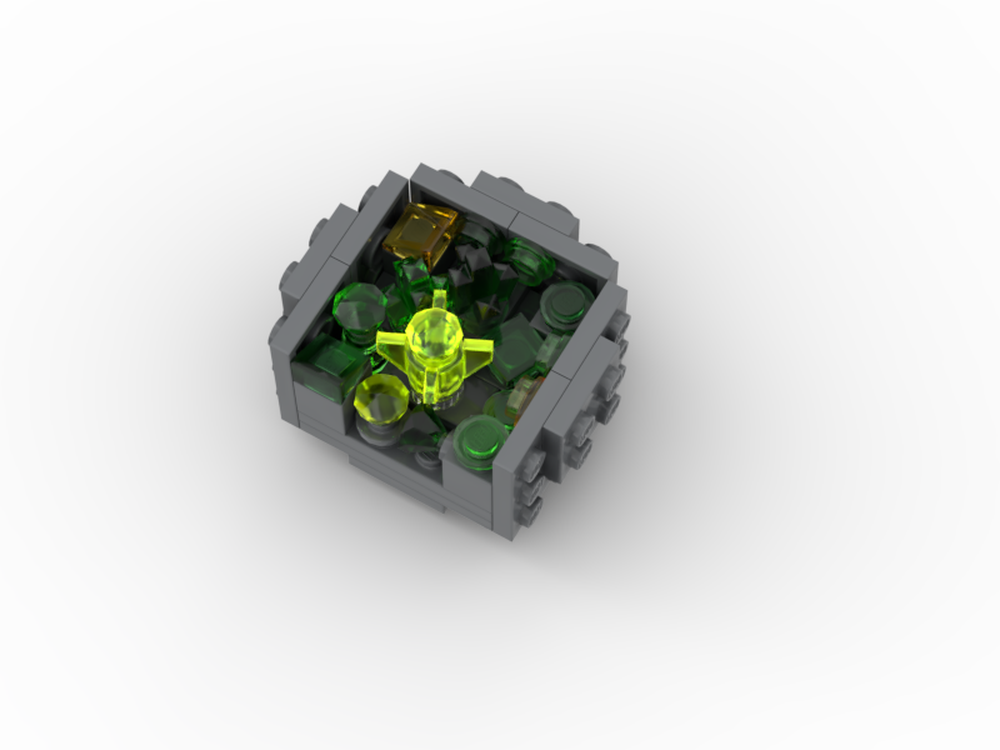 LEGO MOC Geode Green by samdavisboyhero | Rebrickable - Build with LEGO