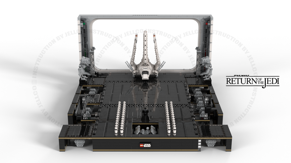 LEGO MOC Micro Diorama : Episode VI Emperor's Inspection Full Package ...