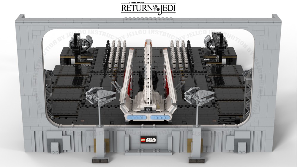 LEGO MOC Micro Diorama : Episode VI Emperor's Inspection Full Package ...