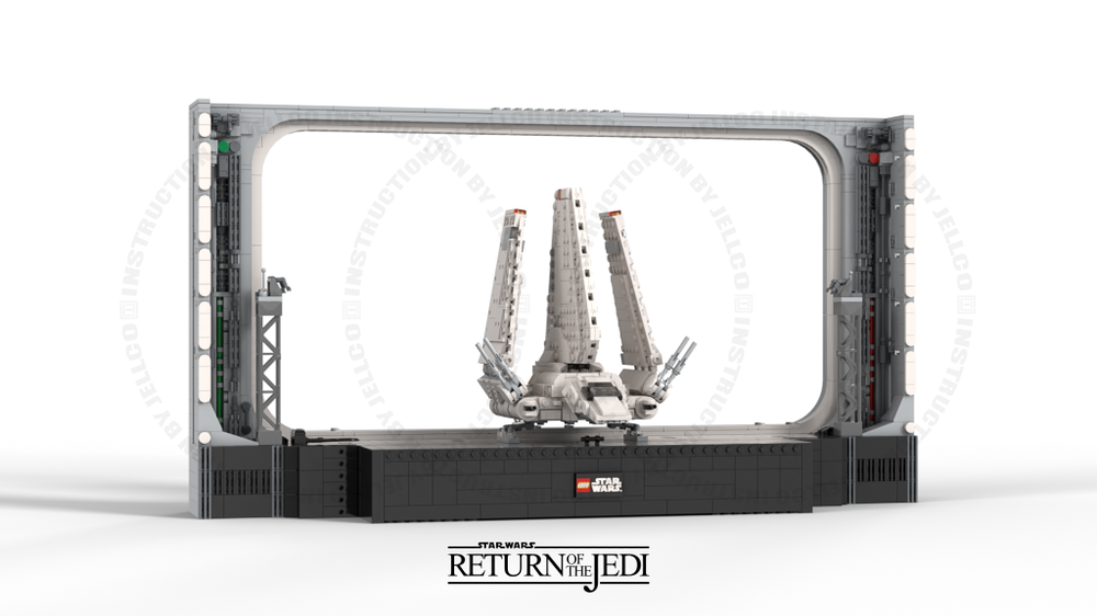 LEGO MOC Micro Diorama : Episode VI Emperor's Inspection by jellco ...