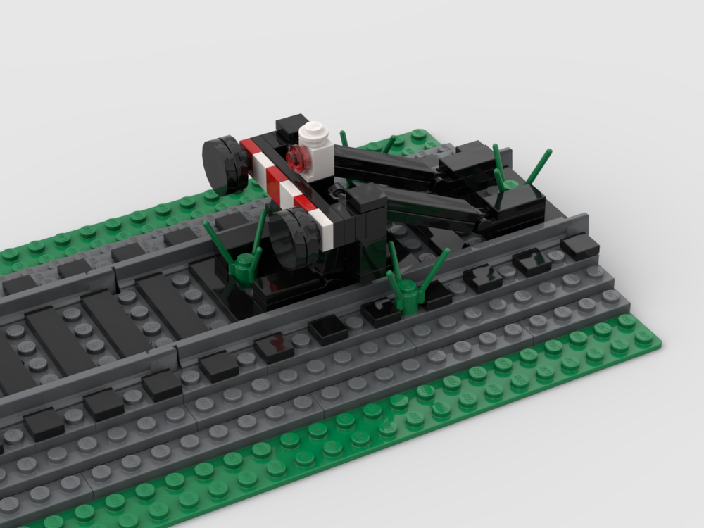 LEGO MOC Simple Buffer Stop by Brick Tastic | Rebrickable - Build with LEGO