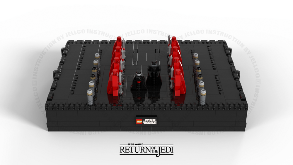 LEGO MOC Micro Diorama : Episode VI Emperor's Inspection Expansion ...