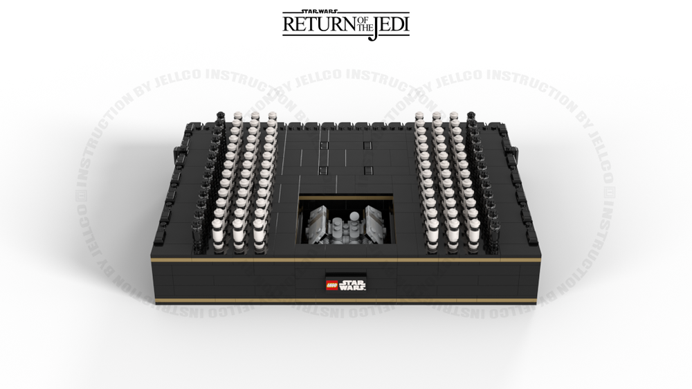 LEGO MOC Micro Diorama : Episode VI Emperor's Inspection Expansion ...