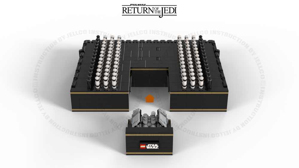 LEGO MOC Micro Diorama : Episode VI Emperor's Inspection Expansion ...