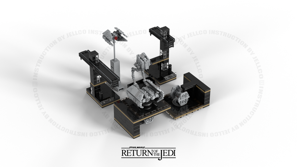 LEGO MOC Micro Diorama : Episode VI Emperor's Inspection Expansion ...