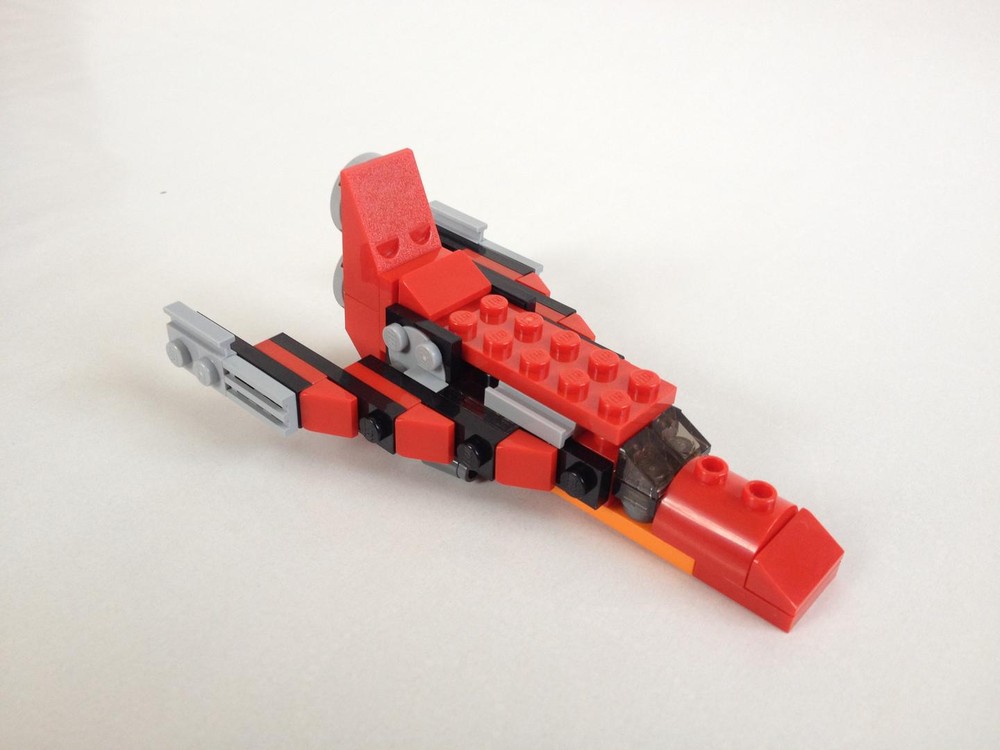 LEGO MOC Little High-speed Jet by plastic.ati | Rebrickable - Build ...