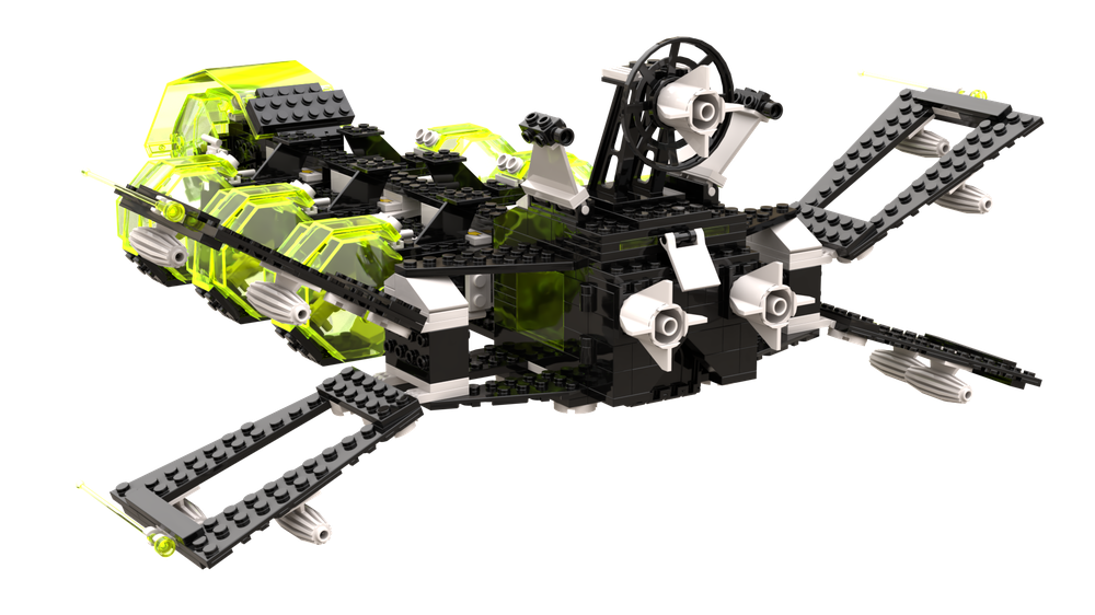 LEGO MOC Blacktron 2 – Aerial Fleet Intruder Force by sm4sh ...