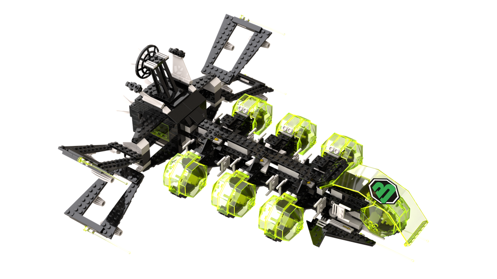 LEGO MOC Blacktron 2 – Aerial Fleet Intruder Force by sm4sh ...
