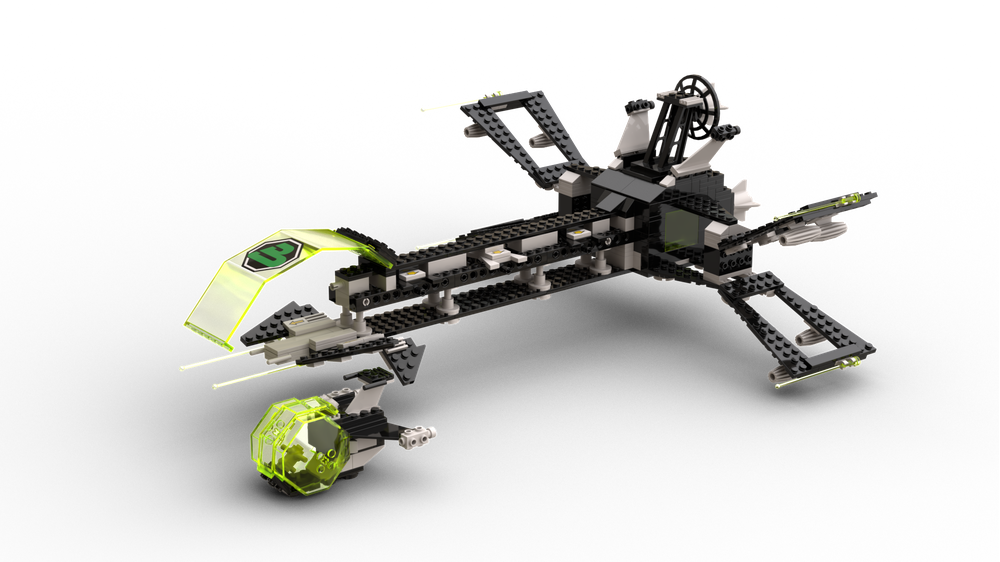 LEGO MOC Blacktron 2 – Aerial Fleet Intruder Force by sm4sh ...