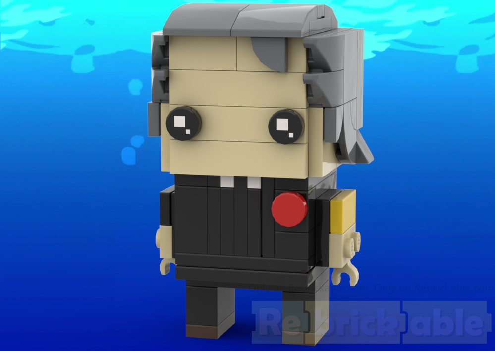 LEGO MOC Persona 3 Hidetoshi Odagiri BrickHead by goldengamer72 ...