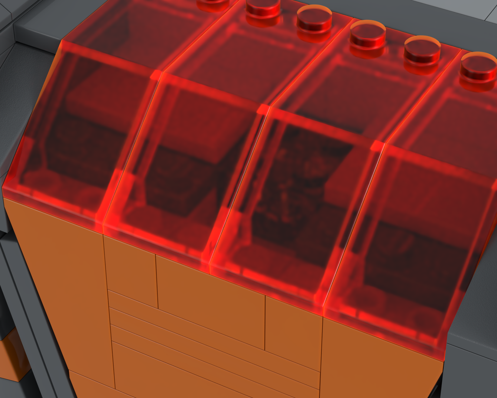 LEGO MOC Stargate Chevron with lights (on/off switch) by NasqBrick ...