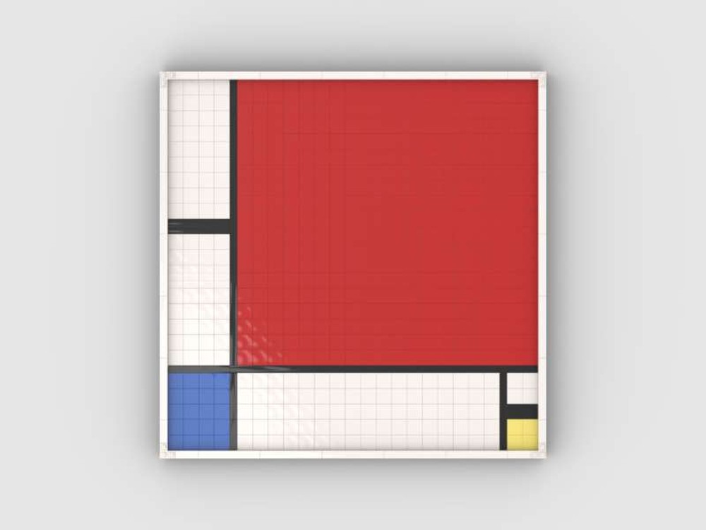 LEGO MOC Composition with Red, Blue and Yellow, 1930 by Fontah2 ...