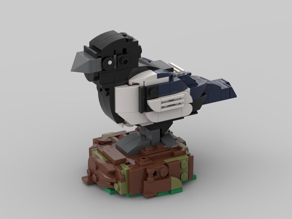LEGO MOC Black-billed magpie by Penguins and plastic | Rebrickable ...
