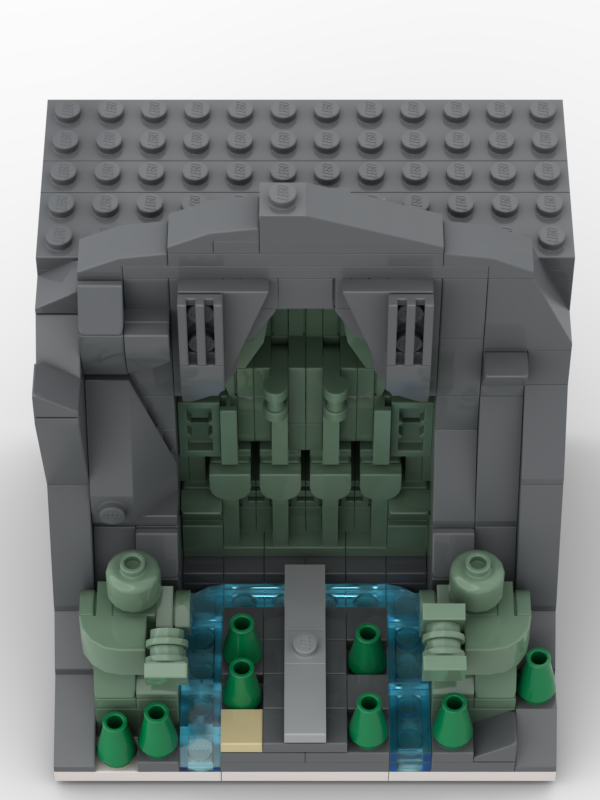 Lego Moc Mini Erebor By Sswan Rebrickable Build With Lego
