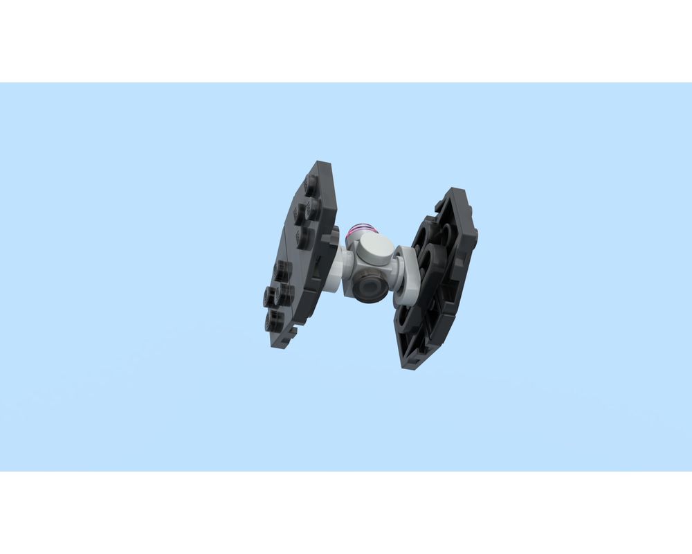 LEGO MOC Micro imperial tie fighter by Kgunt3r | Rebrickable - Build ...