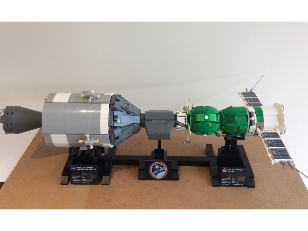 LEGO MOC Soyuz-MS and Soyuz-7K-TM Spacecraft by iscatrebor ...