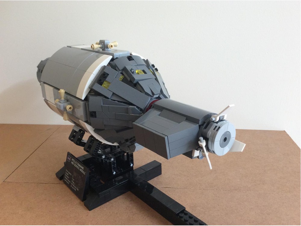 LEGO MOC Soyuz-MS and Soyuz-7K-TM Spacecraft by iscatrebor ...