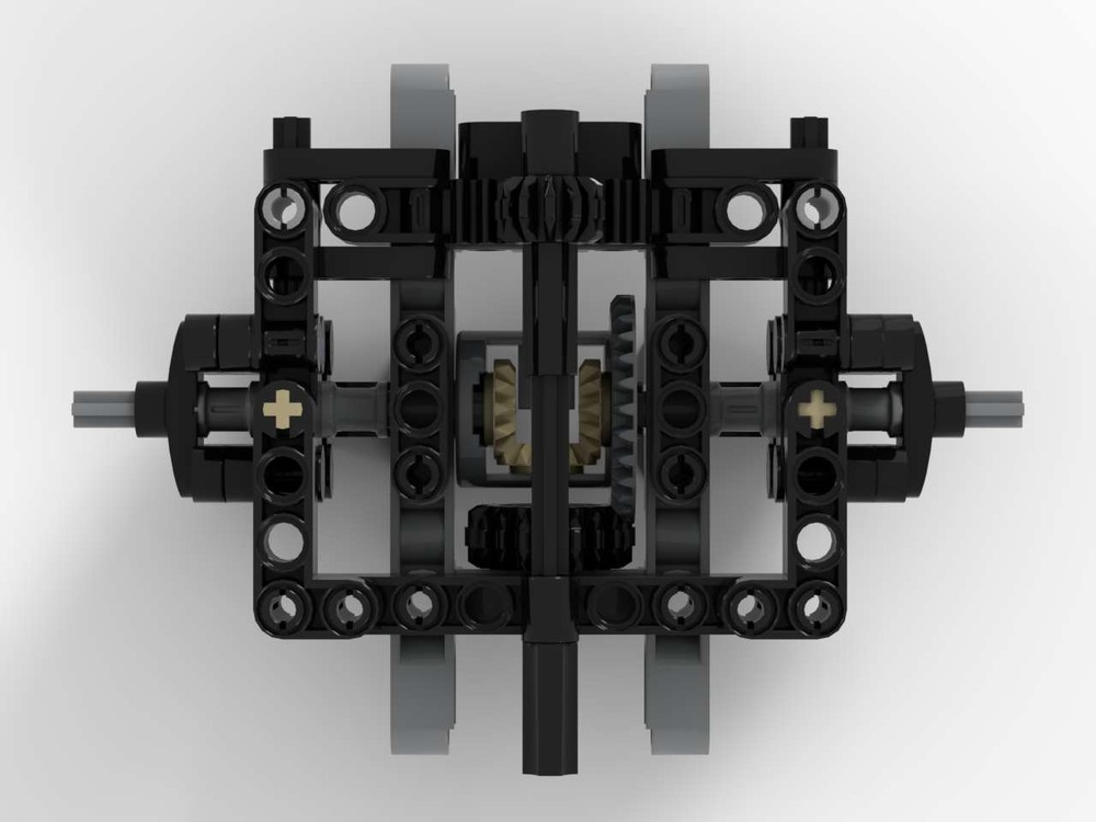 LEGO MOC FWD axle (13w) by Stonemensch | Rebrickable - Build with LEGO