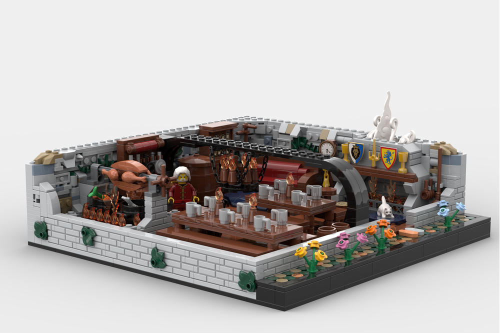LEGO MOC Tavern Diorama by lottiesbricks | Rebrickable - Build with LEGO