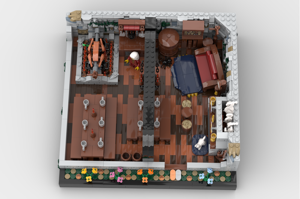 LEGO MOC Tavern Diorama by lottiesbricks | Rebrickable - Build with LEGO
