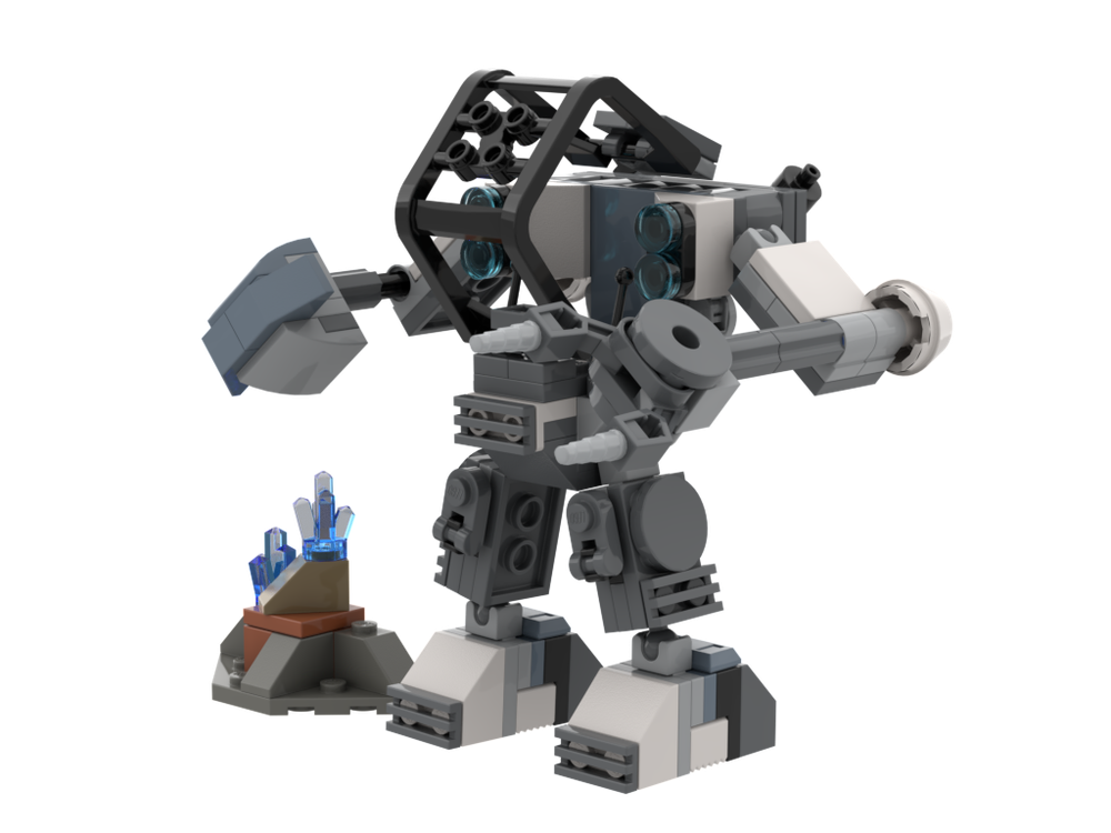 Lego Moc Space Mech By Agentbrix Rebrickable Build With Lego