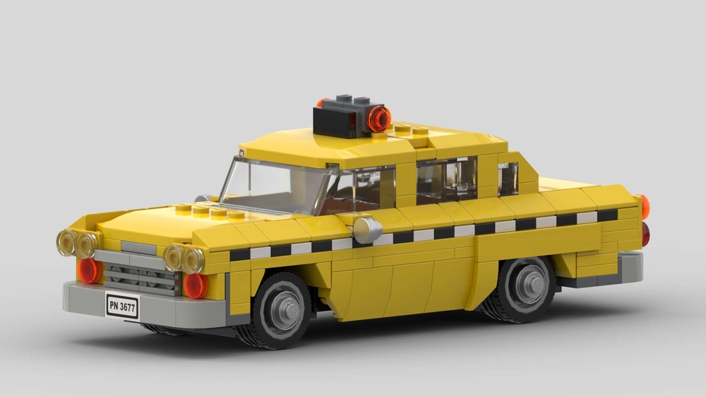 LEGO MOC 1979 Checker A-11 Taxi by Legolink123 | Rebrickable - Build ...