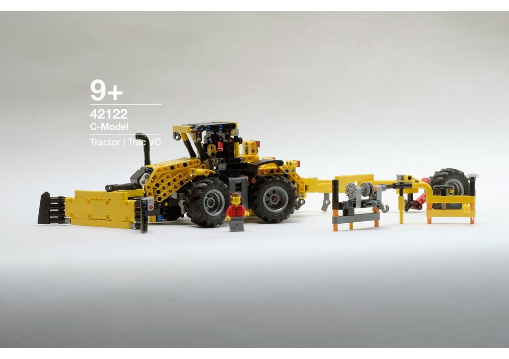 Lego Moc 42122 Tractor The Trac Vc By Casuallegoenjoyer