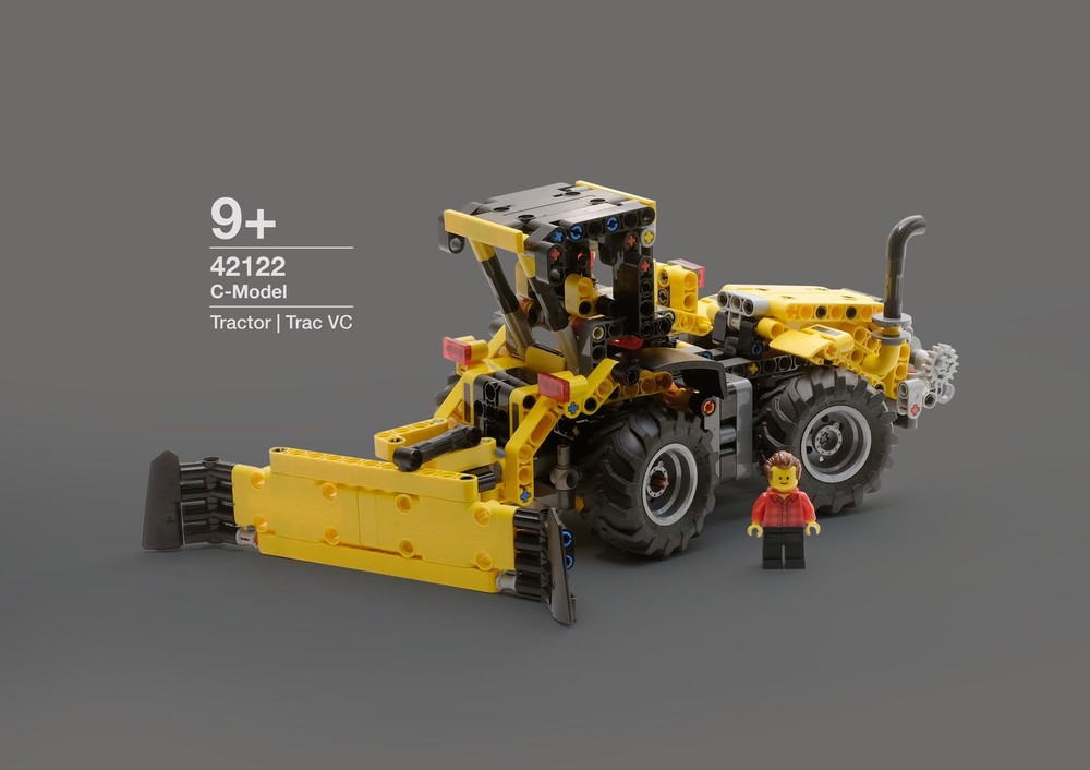 LEGO MOC 42122 - Tractor | The Trac VC by Casual.lego.enjoyer ...