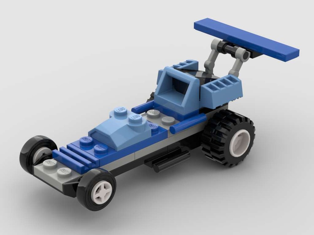 LEGO MOC 4593-1-s2 - Blue Car with 42289 Fake Pullback Motor Ver-a by ...