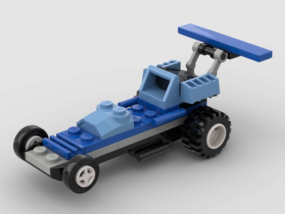 LEGO MOC 4593-1-s2 - Blue Car with 42289 Fake Pullback Motor Ver-b by ...