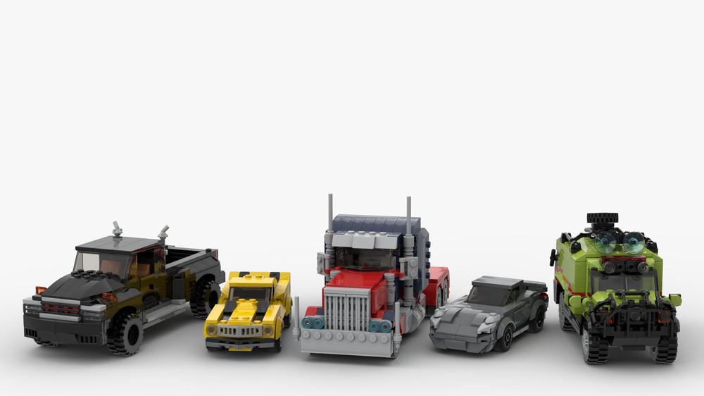 LEGO MOC Autobots bundle Transformers 2007 by IronBricks17 ...