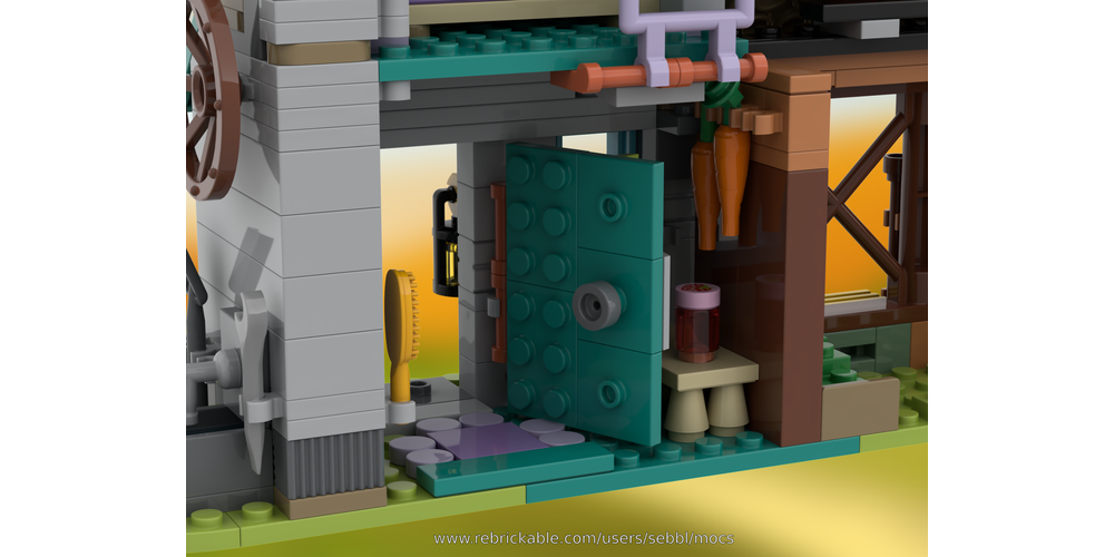 LEGO MOC 42617: Cozy Farmhouse by sebbl | Rebrickable - Build with LEGO