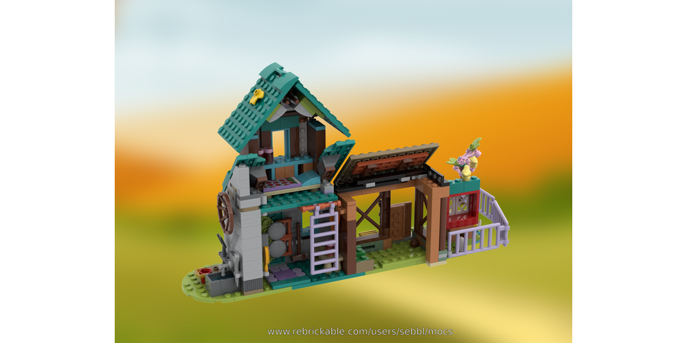 LEGO MOC 42617: Cozy Farmhouse by sebbl | Rebrickable - Build with LEGO