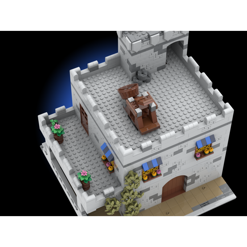 LEGO MOC Modular castle by LucSoleBricks | Rebrickable - Build with LEGO