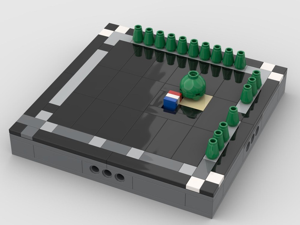 LEGO MOC Parking Lot at Dallas and Austin by iambriguy | Rebrickable ...