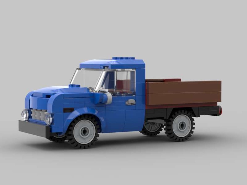 LEGO MOC Old pickup by olo.ulozony.gosc | Rebrickable - Build with LEGO