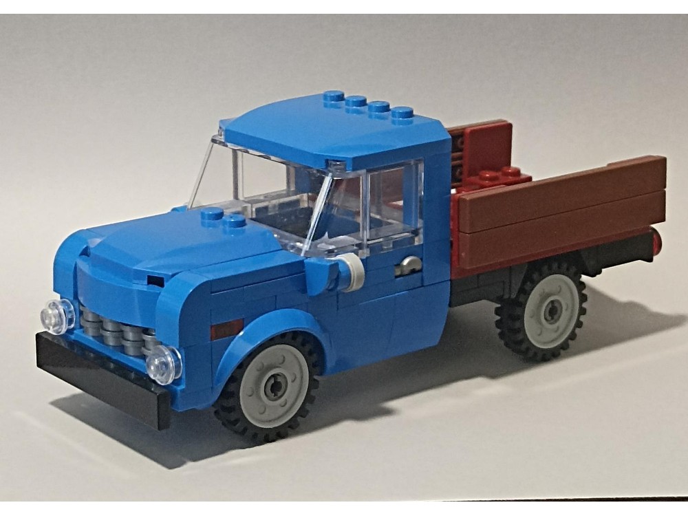 LEGO MOC Old pickup by olo.ulozony.gosc | Rebrickable - Build with LEGO