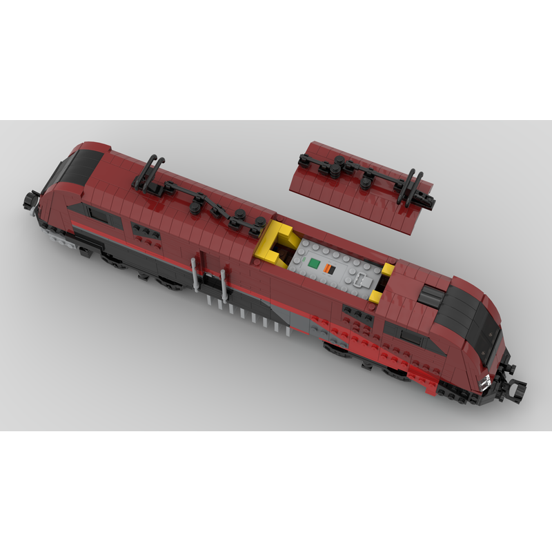 LEGO MOC ÖBB Railjet Siemens Taurus train locomotive with PF by josszo ...