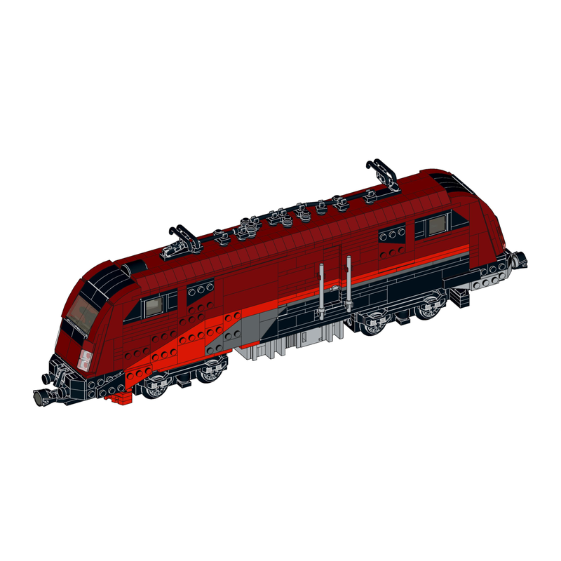 LEGO MOC ÖBB Railjet Siemens Taurus train locomotive with PF by josszo ...
