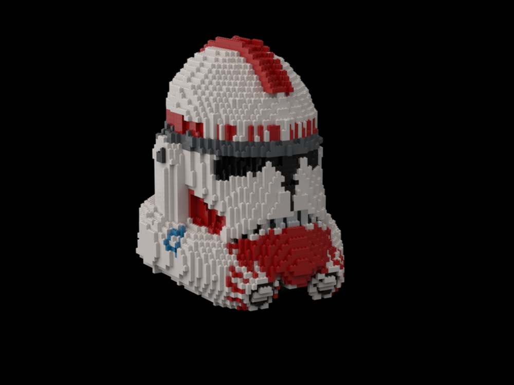 LEGO MOC Sculpture minifigure trooper by blackmaster | Rebrickable ...