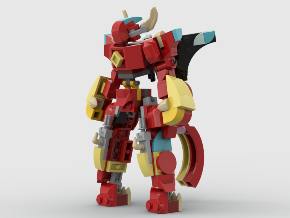 LEGO MOC 31145 upgrade mech by ddmdx1316 | Rebrickable - Build with LEGO