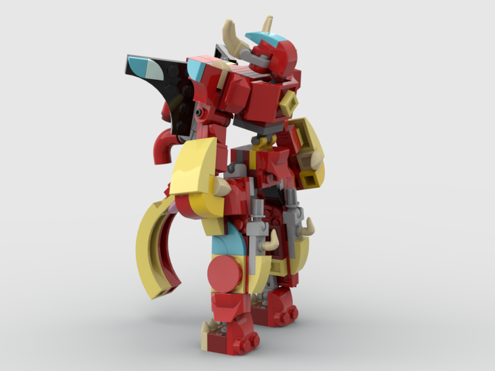 LEGO MOC 31145 upgrade mech by ddmdx1316 | Rebrickable - Build with LEGO