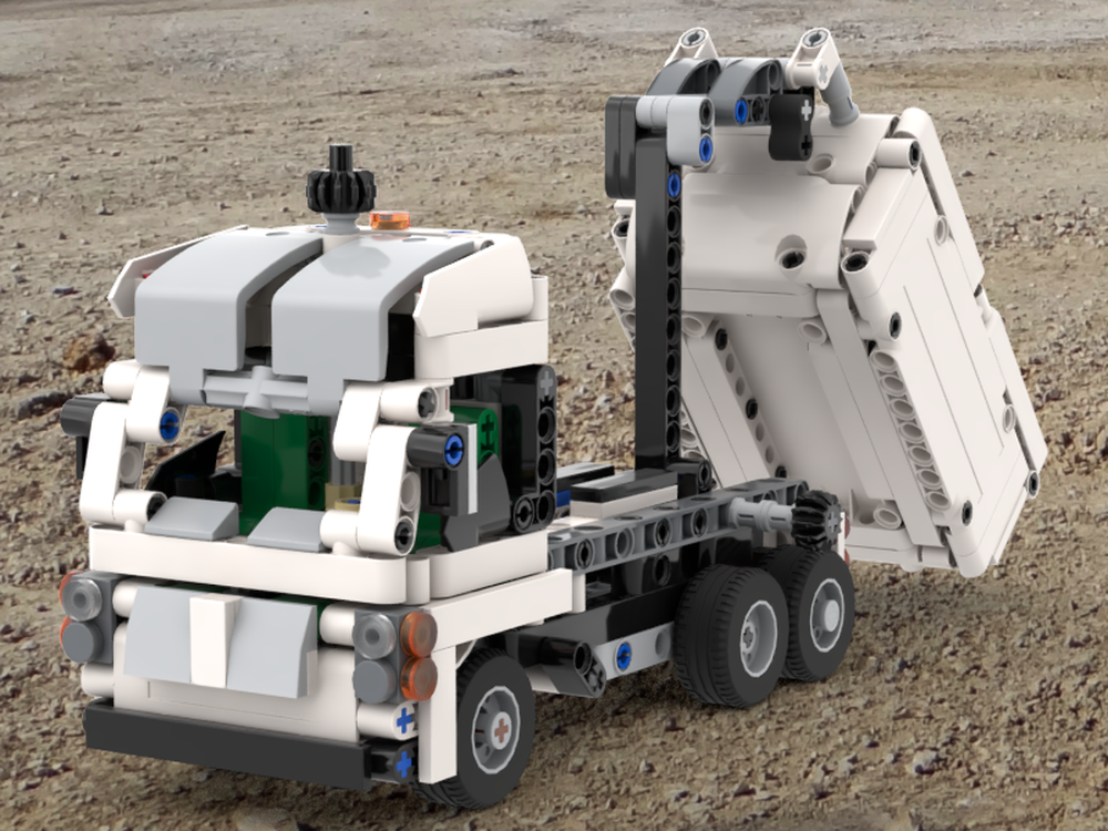 LEGO MOC 42167 Hook Loader with Side Dump by artemisovsky | Rebrickable - Build with LEGO