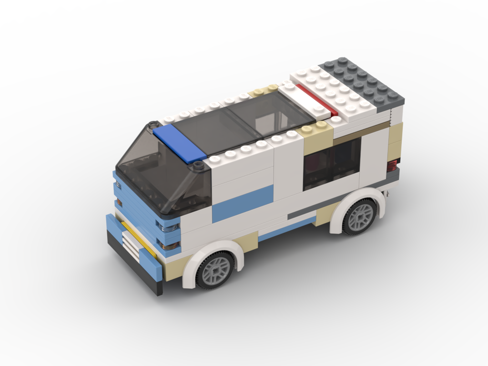 LEGO MOC-174115 Panoramic roof camper by P4tp4t | Rebrickable - Build ...