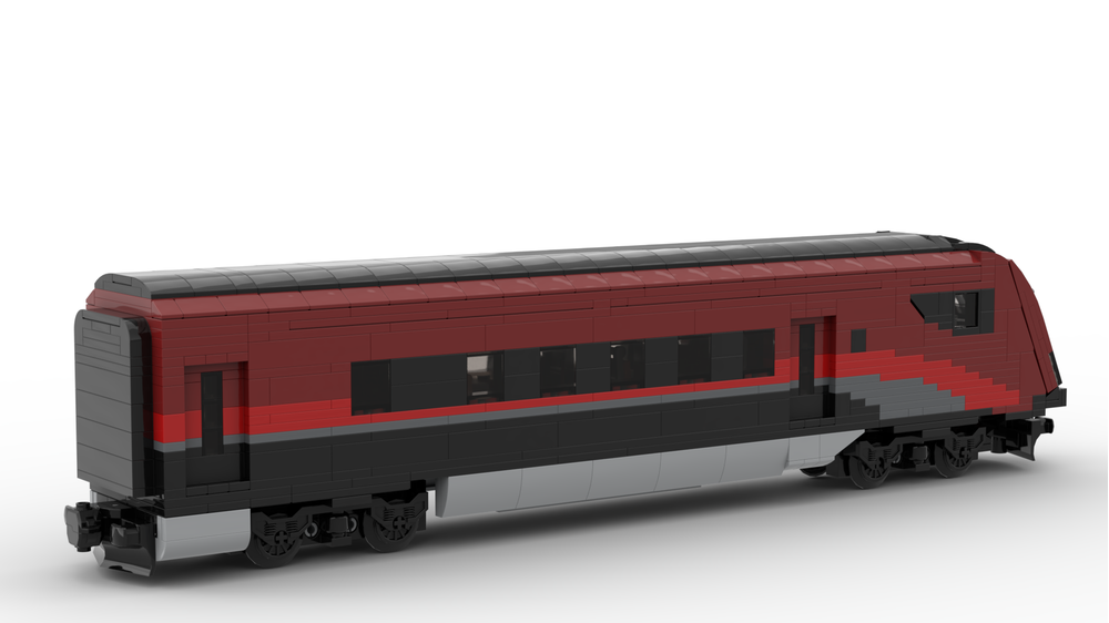 LEGO MOC locomotives électriques - ÖBB 1216 Railjet - MOC by Mimi68 ...