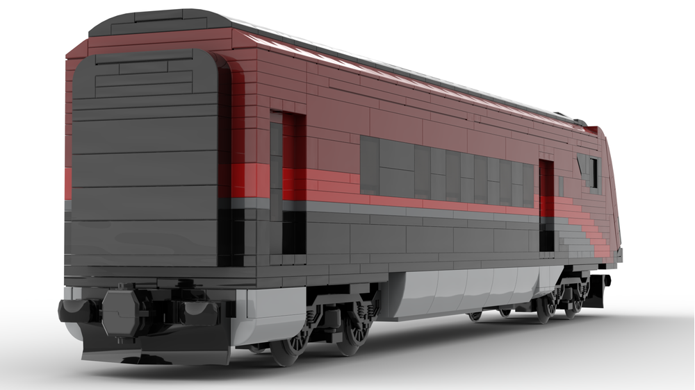 LEGO MOC locomotives électriques - ÖBB 1216 Railjet - MOC by Mimi68 ...