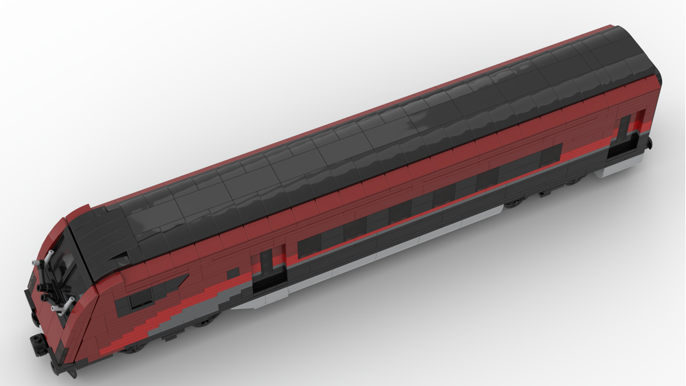 LEGO MOC locomotives électriques - ÖBB 1216 Railjet - MOC by Mimi68 ...