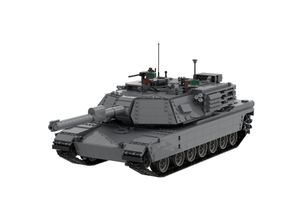 LEGO MOC M1 Abrams - Remote Control by Grant Williams | Rebrickable ...